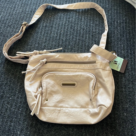 Stone&Co | Bags | Stoneco Cream Colored Purse | Poshmark